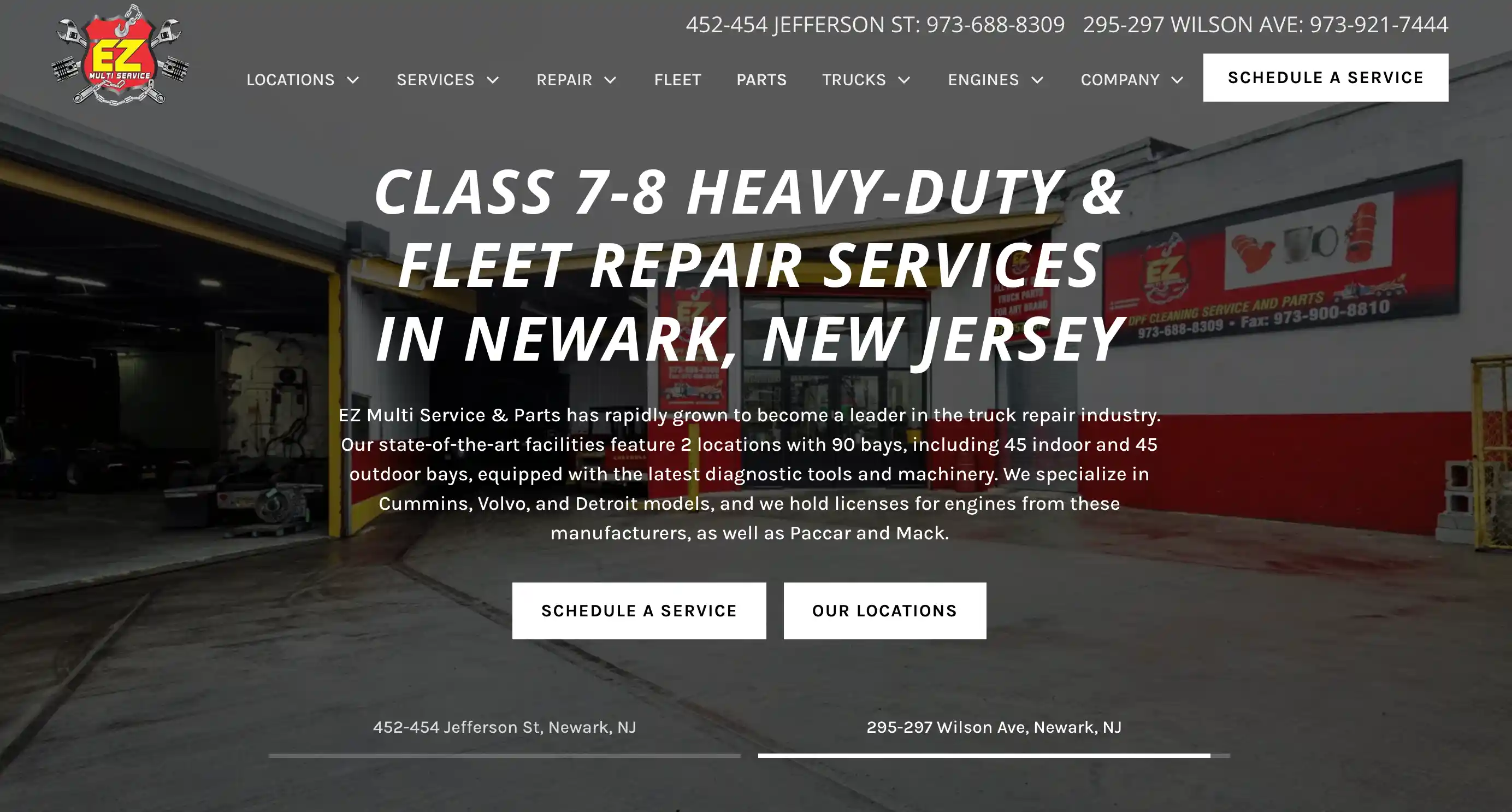 Truck Repair & Fleet Services in Newark, NJ | EZ Multi Service